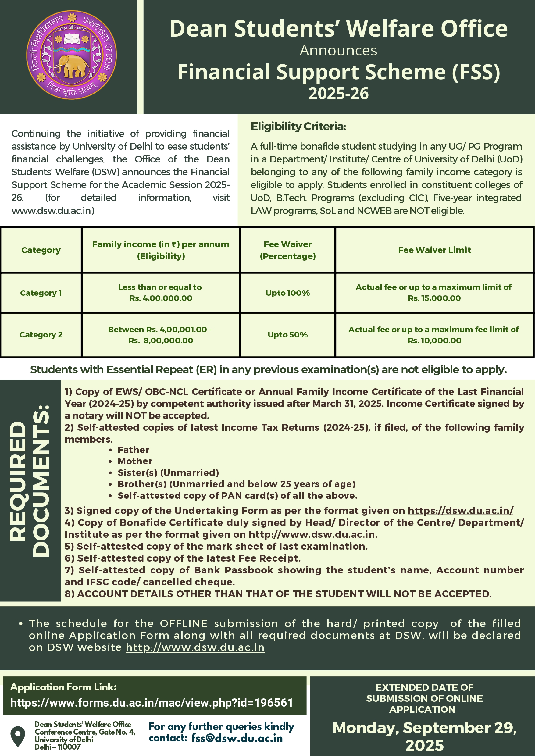 News Details - Delhi University